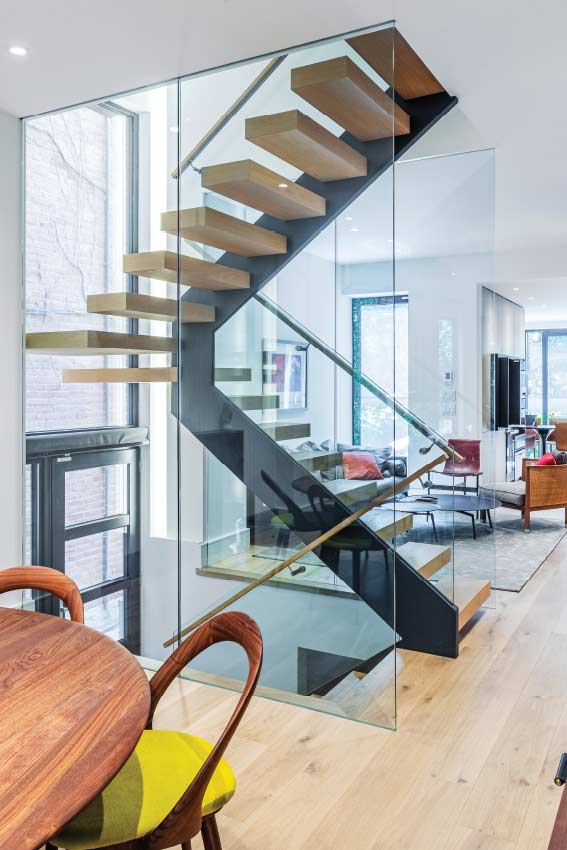 mrail | central stringer stairs