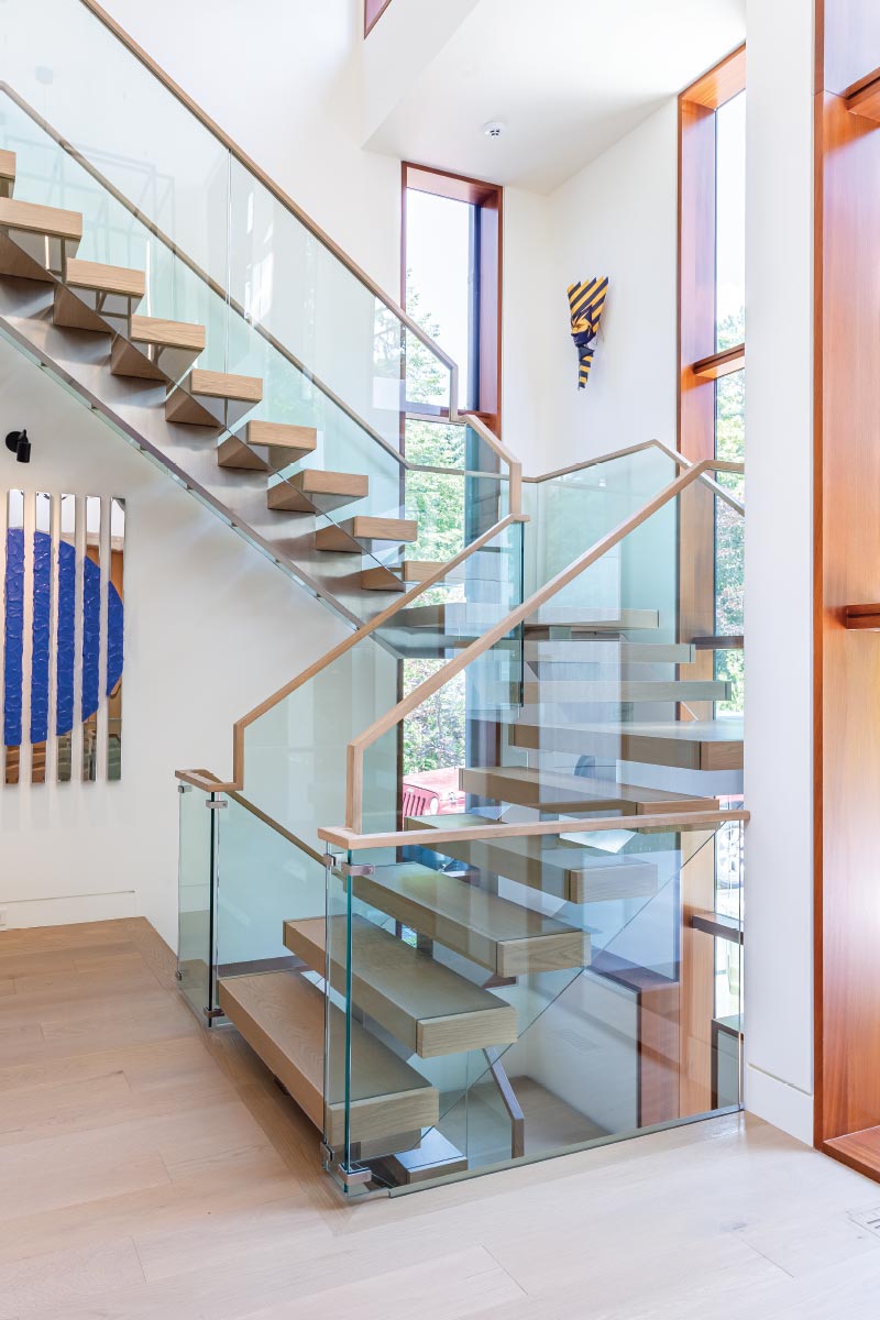 mrail | mono-stringer stairs