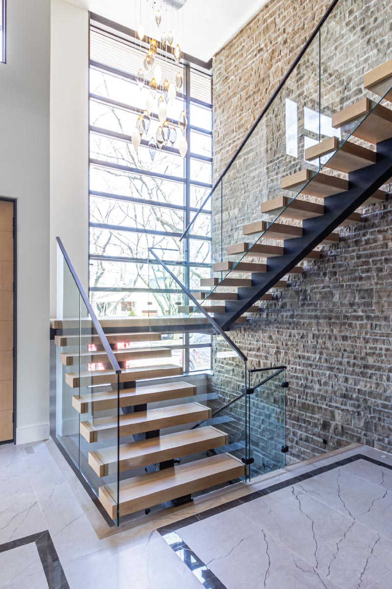 mrail | mono-stringer stairs