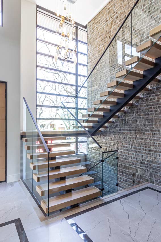 mrail | mono-stringer stairs